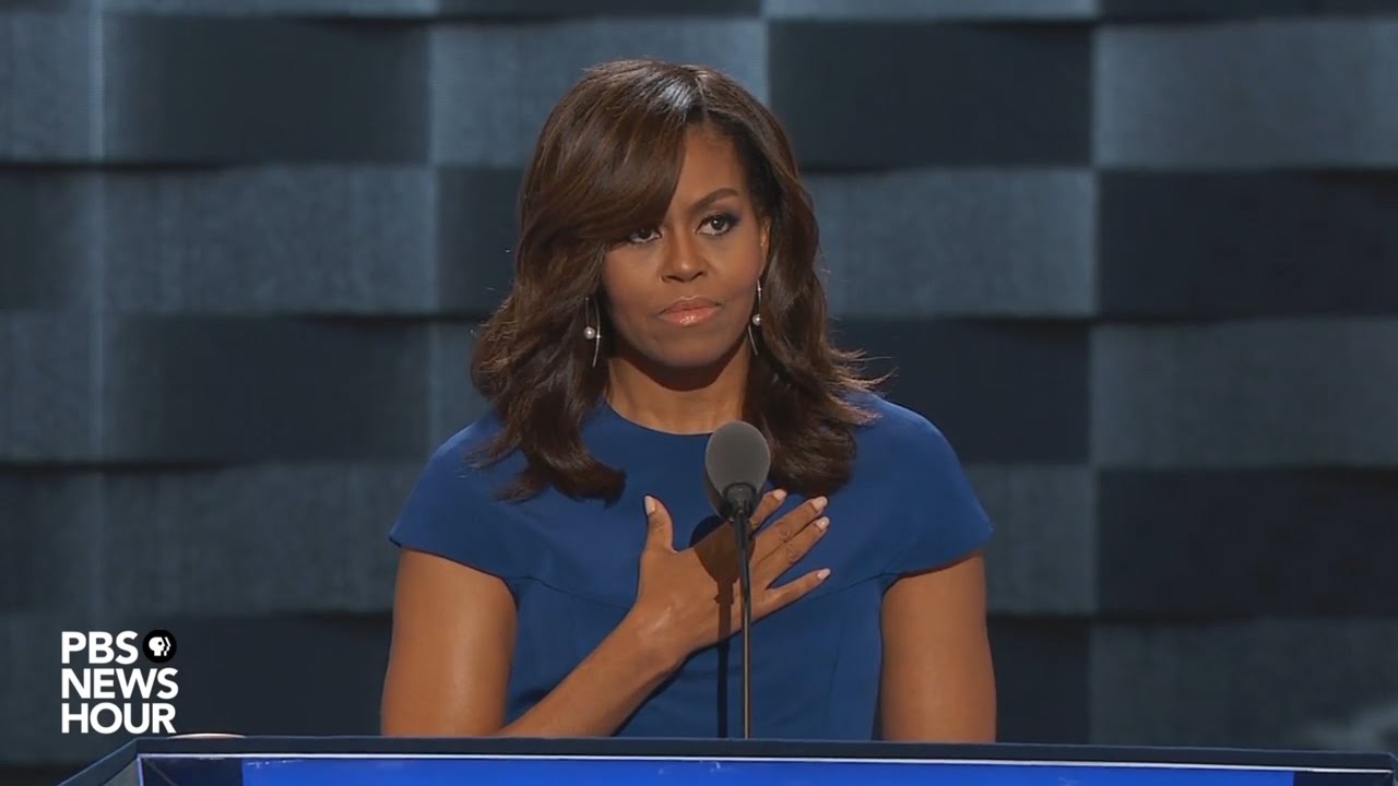 Michelle Obama's Democratic Convention Speech Make Crowds Hysteric